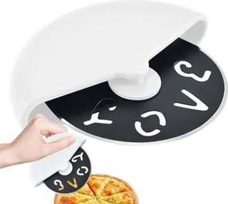 Generic Roulette &agrave; pizza en acier inoxydable pour la maison, le dortoir, le restaurant, les gaufres, la p&acirc;te &agrave; biscuits