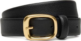 Calvin Klein Damengürtel Calvin Klein Chuncky Bukle Caviar LV04F7023G Schwarz