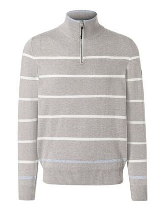 Maerz Softer Baumwoll-Troyer mit Ringelstreifen in