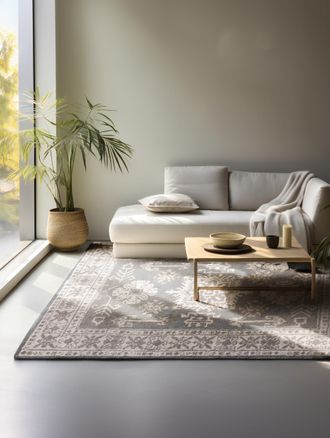 Hanse Home Design Orient Teppich - Orientalischer Wohnzimmerteppich - Klassisch Orientalisch dicht gewebt mit Bord&uuml;re Weicher Kurzflor f&uuml;r Schlafzimmer, Esszimme