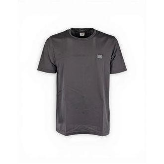 C.P. Company C.p. Company, Homme, Tops, Gris, Taille: 2XL Logo T-shirt