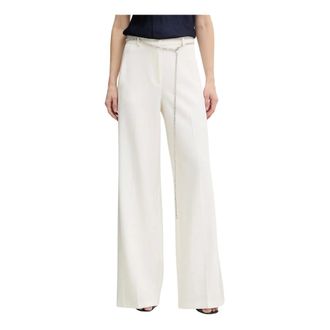 Pinko Pinko, Femme, Pantalons, Blanc, Taille: 30 FR Pantalon large