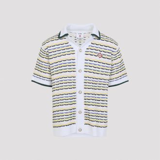 Casablanca Tuck Stitch Shirt
