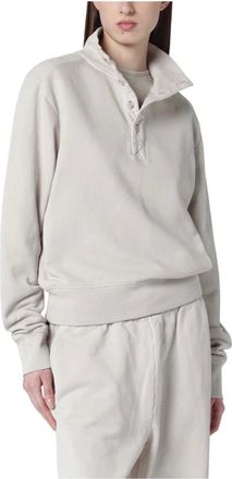 Entire studios Entire Studios, Femme, Sweatshirts et sweats &agrave; capuche, Beige, Taille: 36 FR Port Pullover