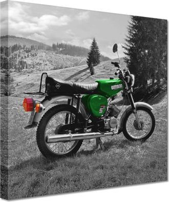 Generic Gemälde auf Leinwand, 20 x 20 cm, Grün Simson S51 E No. H10099M_PC1AZ