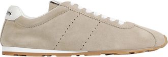 Miu Miu Plume Suede Sneakers
