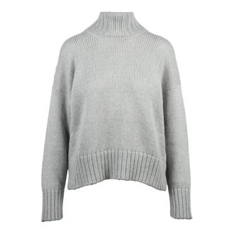 Alpha Studio Rollkragenpullover - - Knitwear - Damen - Grau - M