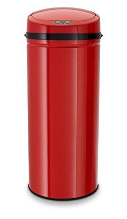 Echtwerk Echtwerk Abfalleimer, Mülleimer mit Sensor, Touchless Abfalleimer, elektrischer Müllbehälter, Infrarot Bewegungssensor, Korpus aus Edelstahl, Fassungs