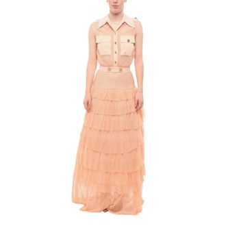 Elisabetta Franchi Damen, Kleider, Rosa, SGr&ouml;&szlig;e
