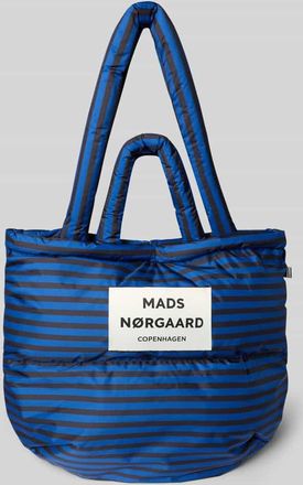 Mads Norgaard Handtasche mit Steppn&auml;hten und Label-Detail