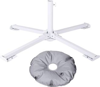 Generico Gewicht des Regenschirms, zusammenklappbar, verstellbarer Schirmst&auml;nder, lange Lebensdauer, Campingzubeh&ouml;r, Bartschirmst&auml;nder