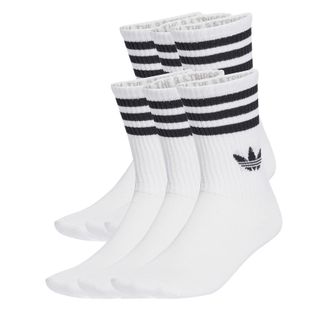 adidas Lange Socken adidas 3-Stripes JV7410 Wei&szlig;