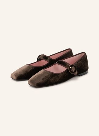 Pretty Ballerinas Mary-Jane-Ballerinas Afrodite braun