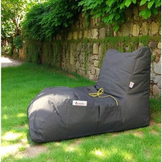 Pier Import Pier Import - Pouf bain de soleil xxl imperm&eacute;able - gris arta