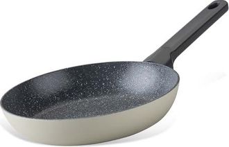 Fackelmann Fackelmann Balance 20cm Pfanne - Recyceltes Aluminium, Keramik-Antihaft, PFAS-frei - Induktionsgeeignet, Hitzebeständiger Griff, Shallow White