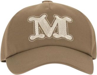 Max Mara unisex, Accessoires, Brun, Taille: 57 CM Casquette Baseball Ribaldo