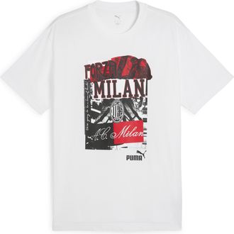Puma T-shirt ftblNRGY+ AC Milan Homme, Accessoires, Blanc, XXL