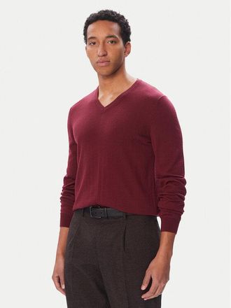 HUGO BOSS Pullover San Vredo-M 50474172 Dunkelrot Slim Fit