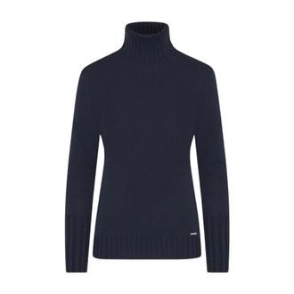 Kiton Kaschmir-Rollkragenpullover - - Knitwear - Damen - Blau - S