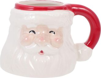BESTONZON 1stk Weihnachtsbecher Aus Keramik Lustige e Keramiktasse Weihnachtswasserbecher Tasse Weihnachtsmann-Becher Kind Niedlich Weihnachtstasse
