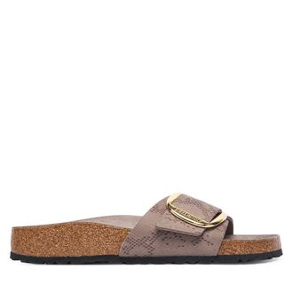 Birkenstock Pantoletten Birkenstock Madrid Big Buckle 1032935 Beige