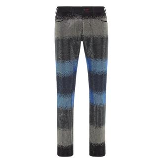 Philipp Plein Denim Hose Super Straight Cut Crystal - - Jeans - Herren - Mehrfarbig - W32