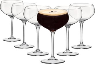 Bormioli Rocco Barkeeper Espresso Martini Brille - 305ml - Klar - Pack Von 6