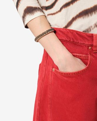 Isabel Marant Bracelet Doria - Femme - Rouge - Taillet2 - Isabel Marant