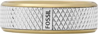 Fossil Herren-Edelstahlband Ringe