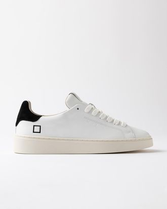 D.A.T.E. levante calf white-black