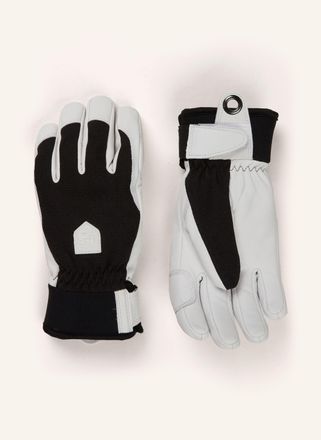 Hestra Skihandschuhe Army Leather Female schwarz