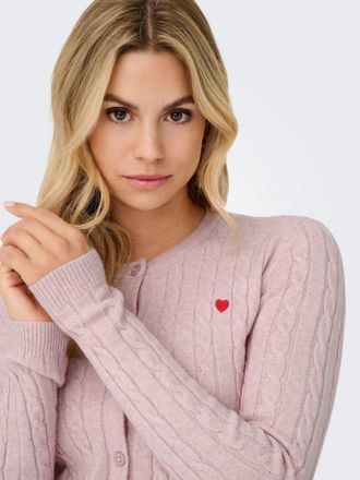 Only Strickjacke ONLKATIA LS CABLE BUTTON CARDIGAN CC KNT
