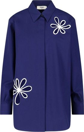 Fendi Shirt In Poplin
