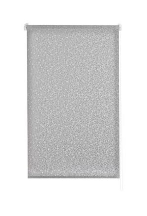 Estoralis | Sandor| Modernes Design-Rollo ohne Werkzeug | Lichtdurchlässig Stoff | Grau | 105 x 150 cm (Breite/Höhe) Stoffgröße 102 x 150 cm | Rollos für Fenste