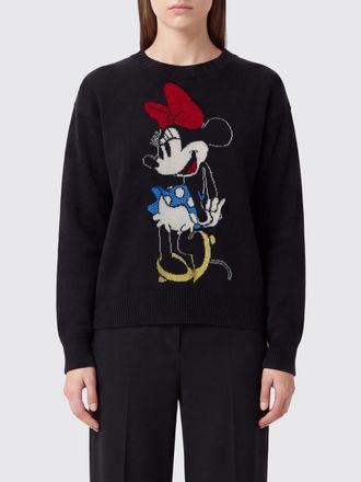 Liu Jo Money Mouse Wollpullover mit Disney-Print und Strass-Logo