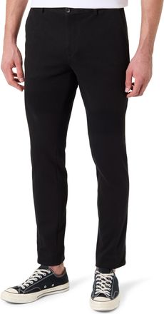 Scotch & Soda Mott Knit Chino - Slim Fit, schwarz 001, Bundweite: 84 cm, beinlänge: 81 cm