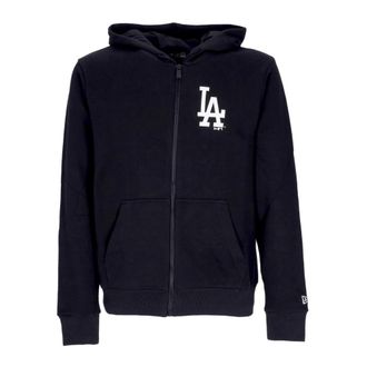 New Era Dodgers Zip Hoodie Schwarz/Wei&szlig; - - Sweatshirts & Hoodies - Herren - Schwarzk - XL