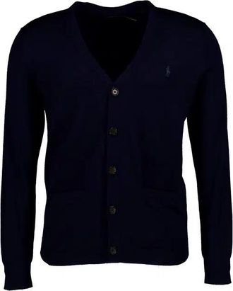 Polo Ralph Lauren Herren Cardigan blau unifarben