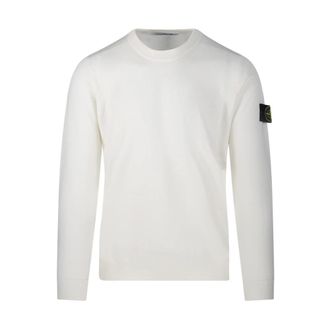 Stone Island V0093 Rundhalspullover - - Knitwear - Herren - Beige - M