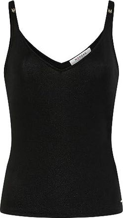 Morgan Femme 232-daniel T-shirt, Noir, M EU