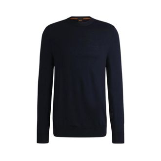 HUGO BOSS Boss - Strickware > Rollkragenpullover - - Knitwear - Herren - Blau - L