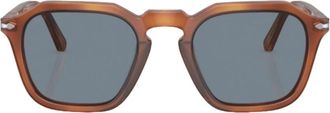 Persol Quadratische Havana Sonnenbrille - - Accessories - unisex - Braun - 50 MM