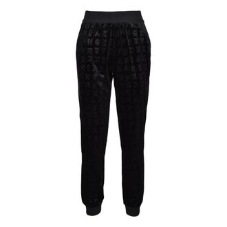 A|X Armani Exchange Femme, Pantalons, Noir, Taille: 36 FR Pantalon de surv&ecirc;tement en velours