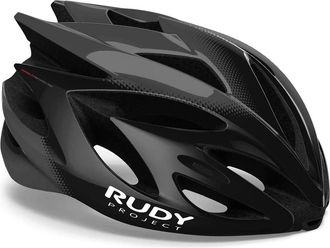 Rudy Project Herren Rush, Schwarz-Titanium (Shiny), 54-58