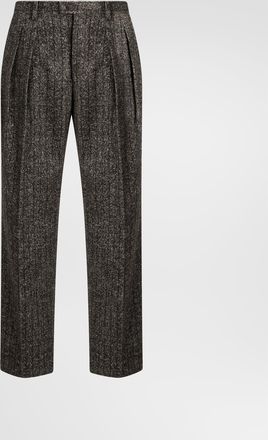 Dolce & Gabbana Hose Aus Wollmischung Mit Streifenmuster - Mann Hosen Und Shorts n/d 48