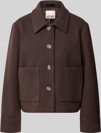Ichi Regular Fit Blouson mit aufgesetzten Taschen Modell JANNET