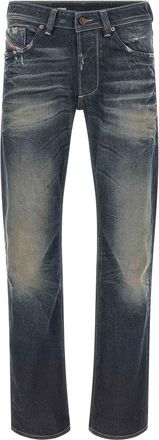 Diesel Straight Leg Jeans - Blau