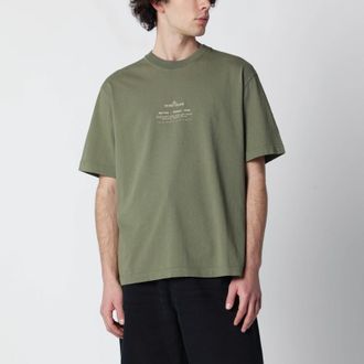 Stone Island Military green T-shirt with regular fit