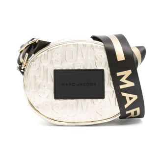Marc Jacobs Goldene Logo-Print-Schultertasche - - Bags - Damen - Beige - ONE SIZE