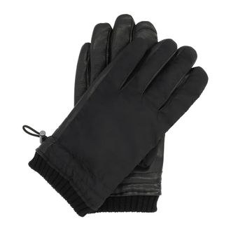 Kazar Herrenhandschuhe aus kombinierten Materialien mit Touchscreen-Funktion - - Accessories - Herren - Schwarzk - XL